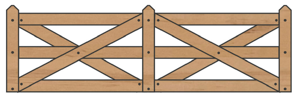 Custom Timber Gates in New Zealand - Beams and Timber