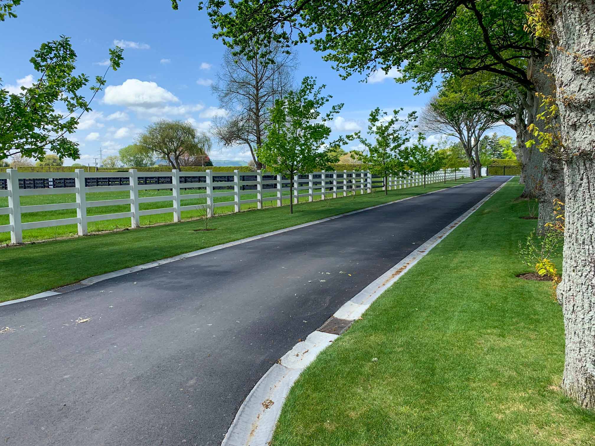 Elegant Fencing Solution for Cambridge Stud - Beams & Timber