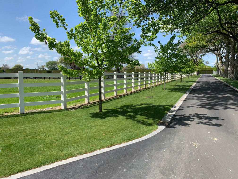 Elegant Fencing Solution for Cambridge Stud - Beams & Timber