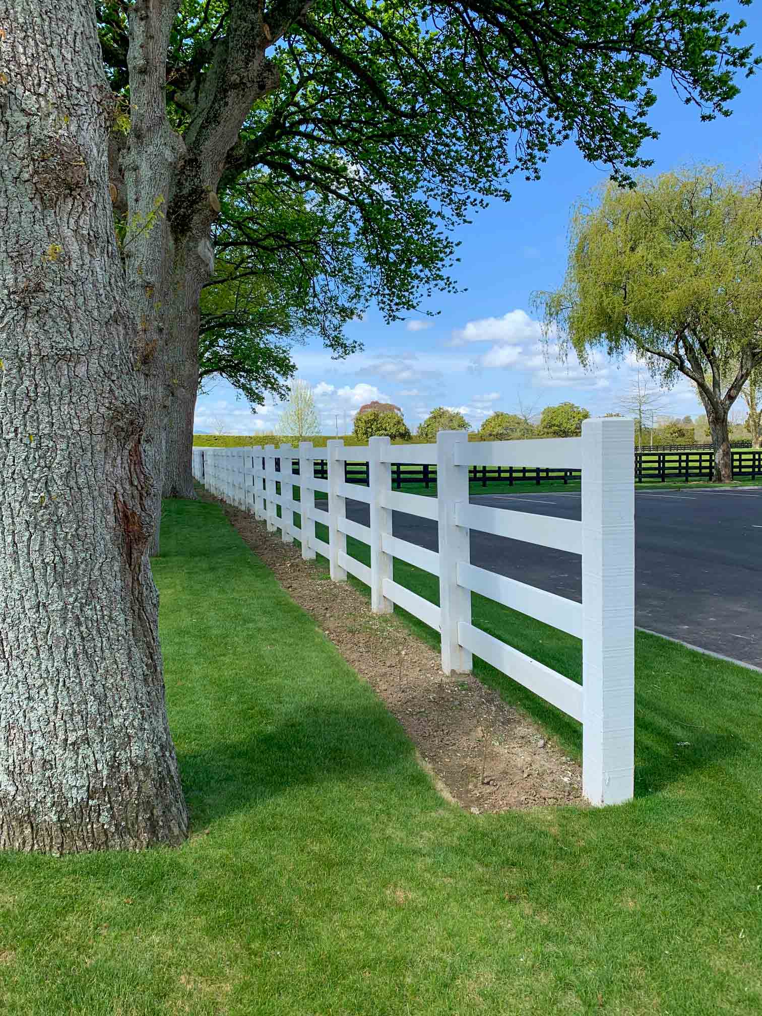 Elegant Fencing Solution for Cambridge Stud - Beams & Timber