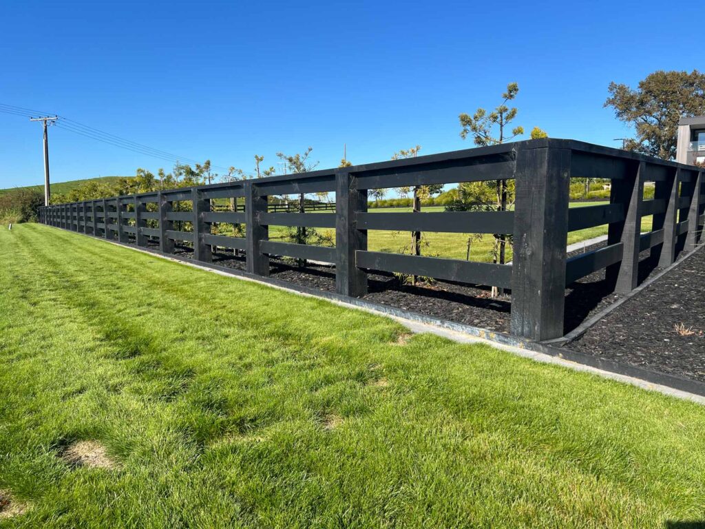 Interlock Fencing for Horsham Downs - Beams & Timber